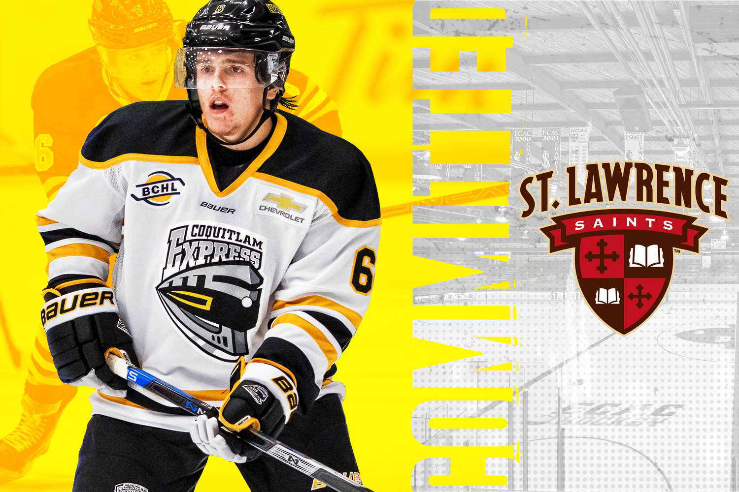 Greg Lapointe Commits to St. Lawrence University | Coquitlam Express