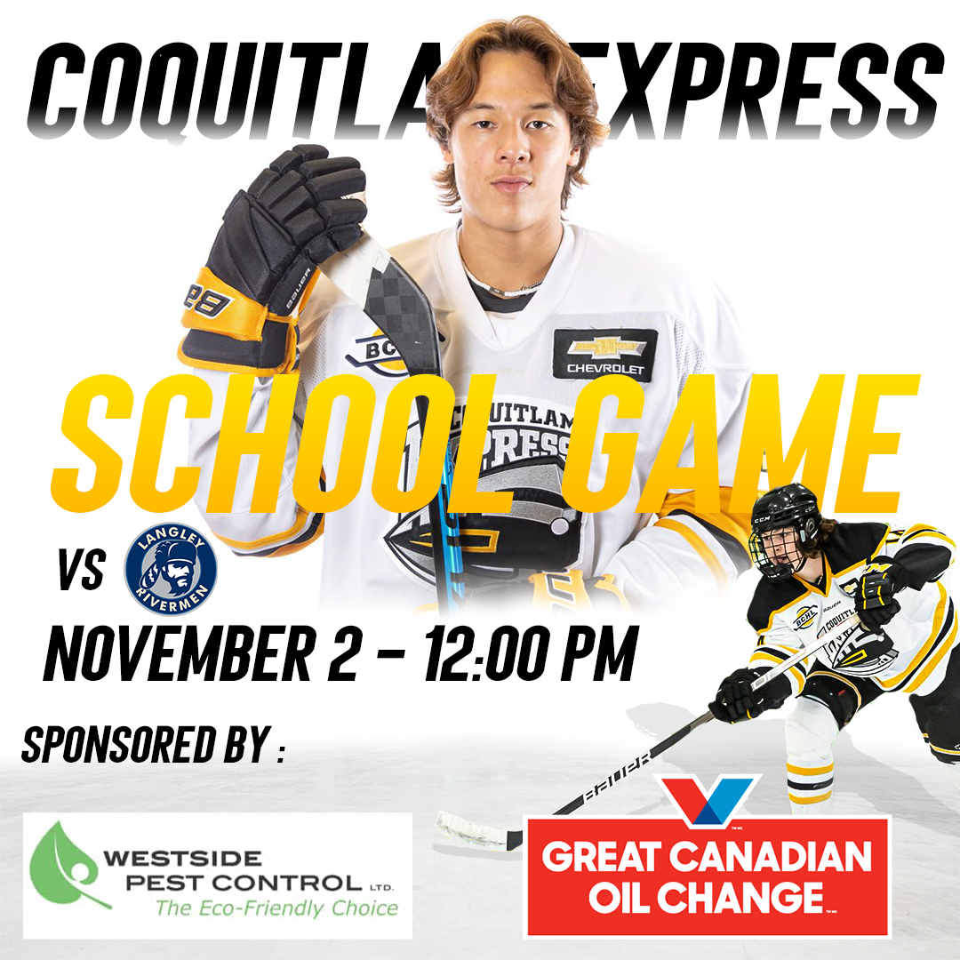 Express announce School time game | Coquitlam Express