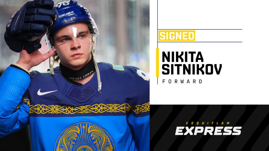 SIGNING: Express land Nikita Sitnikov | Coquitlam Express