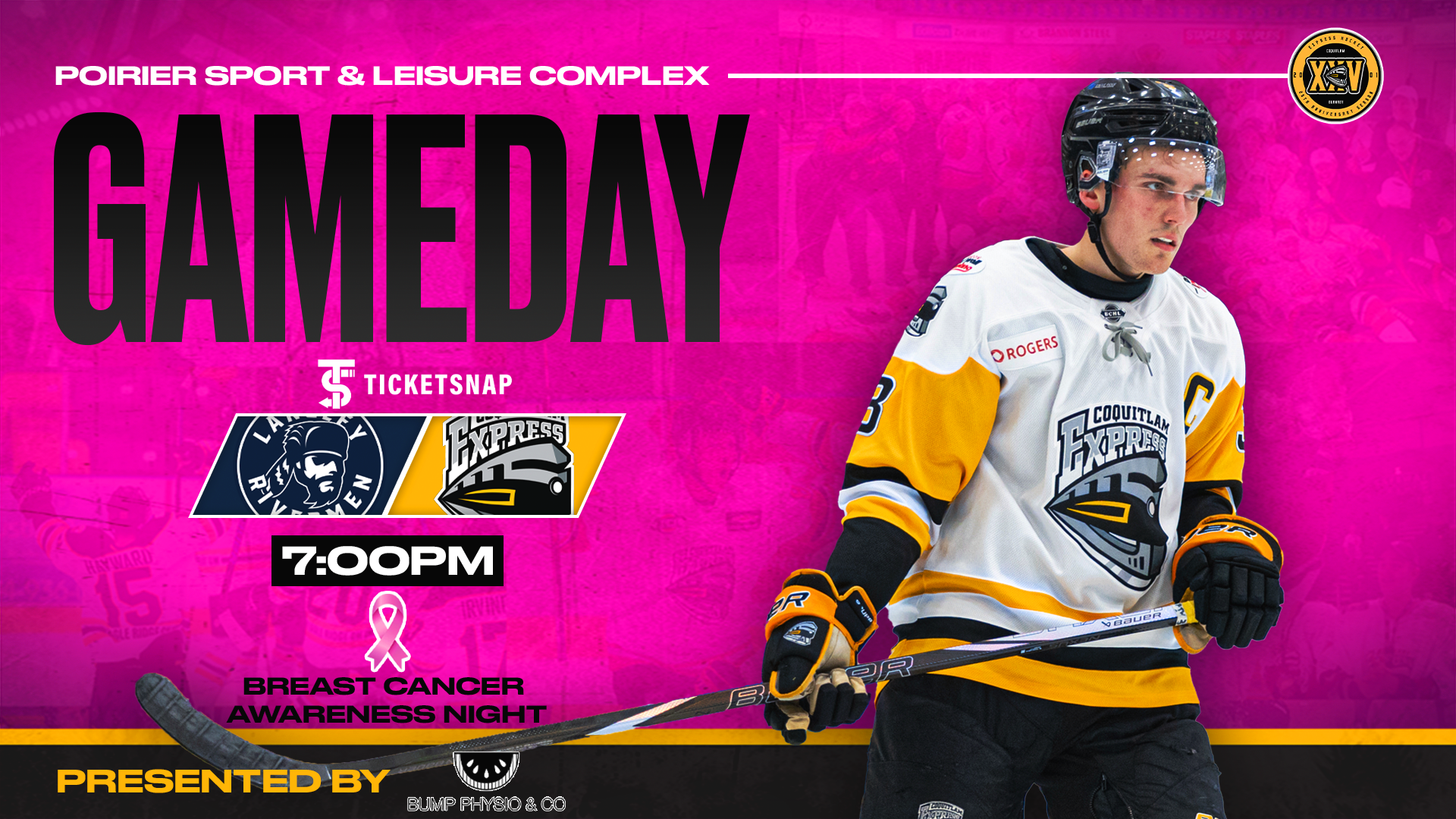 GAMEDAY: Express Host Rivermen for Breast Cancer Awareness Night ...