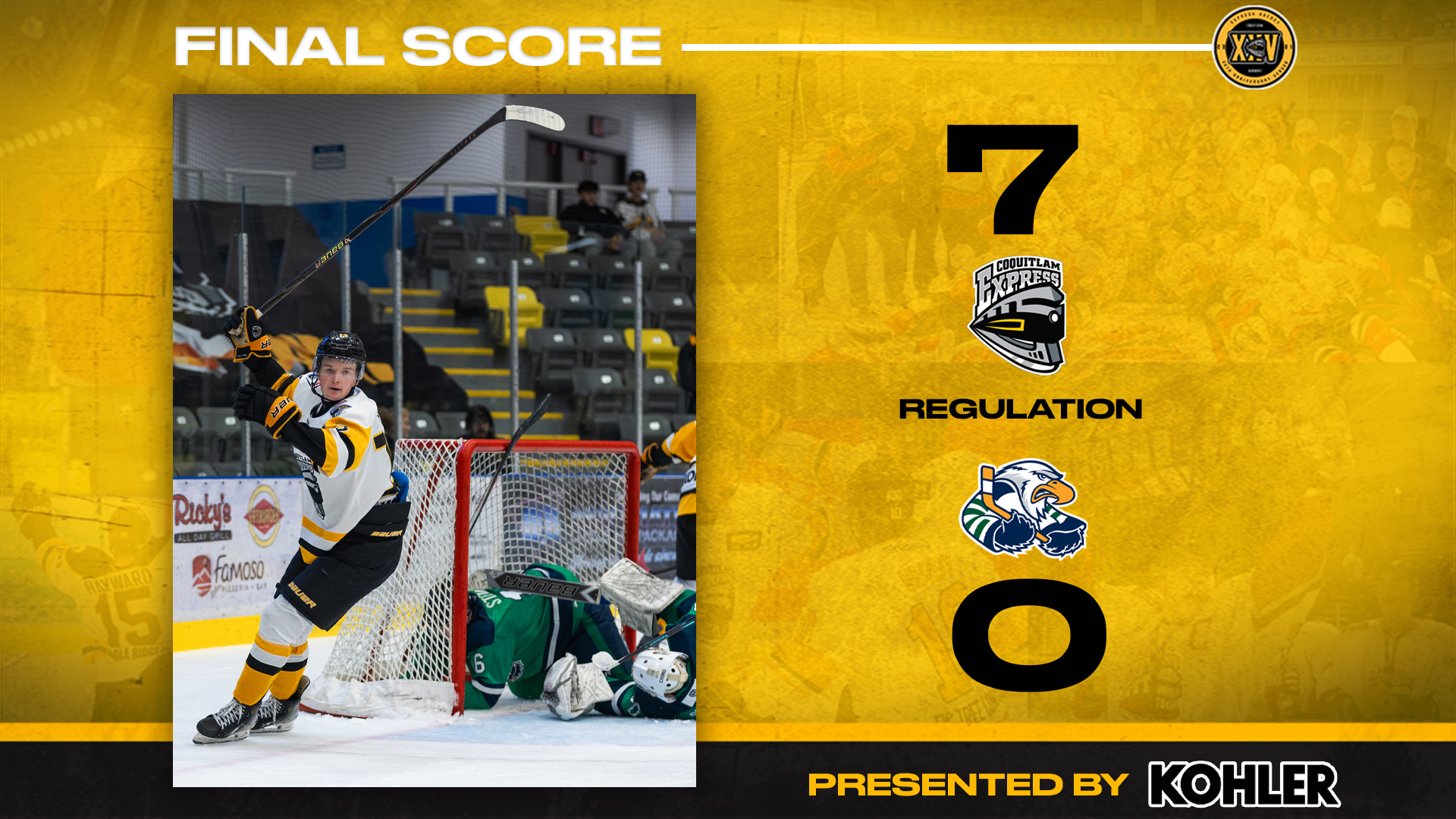 FINAL: Express Get Massive Win Over Eagles | Coquitlam Express