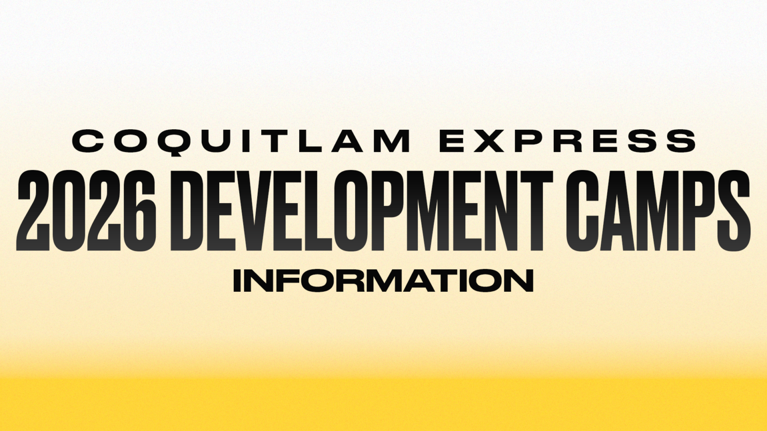 2026 Coquitlam Express Development Camps | Coquitlam Express